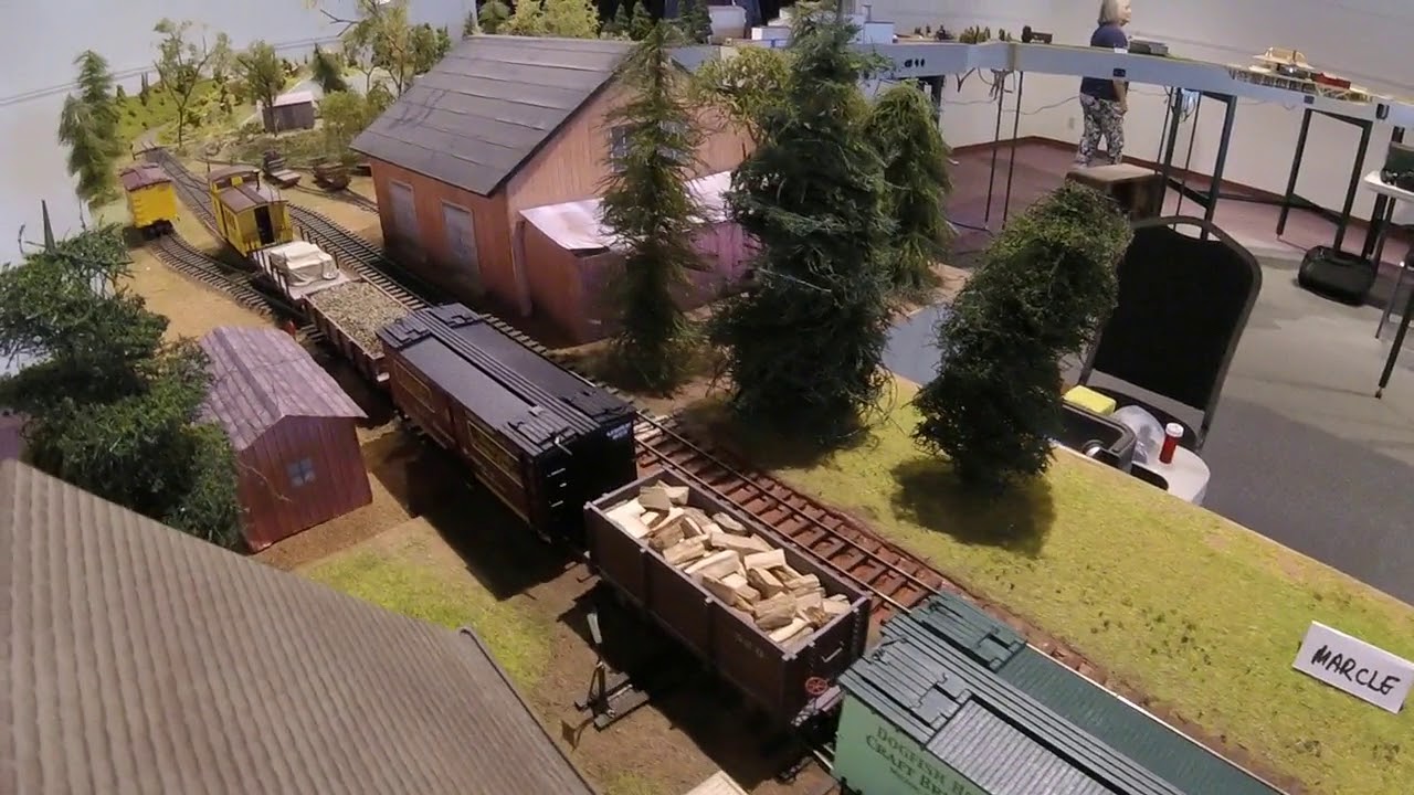 PNW On30 Modular Group Switching Operations Ilwaco WA 2018 - YouTube