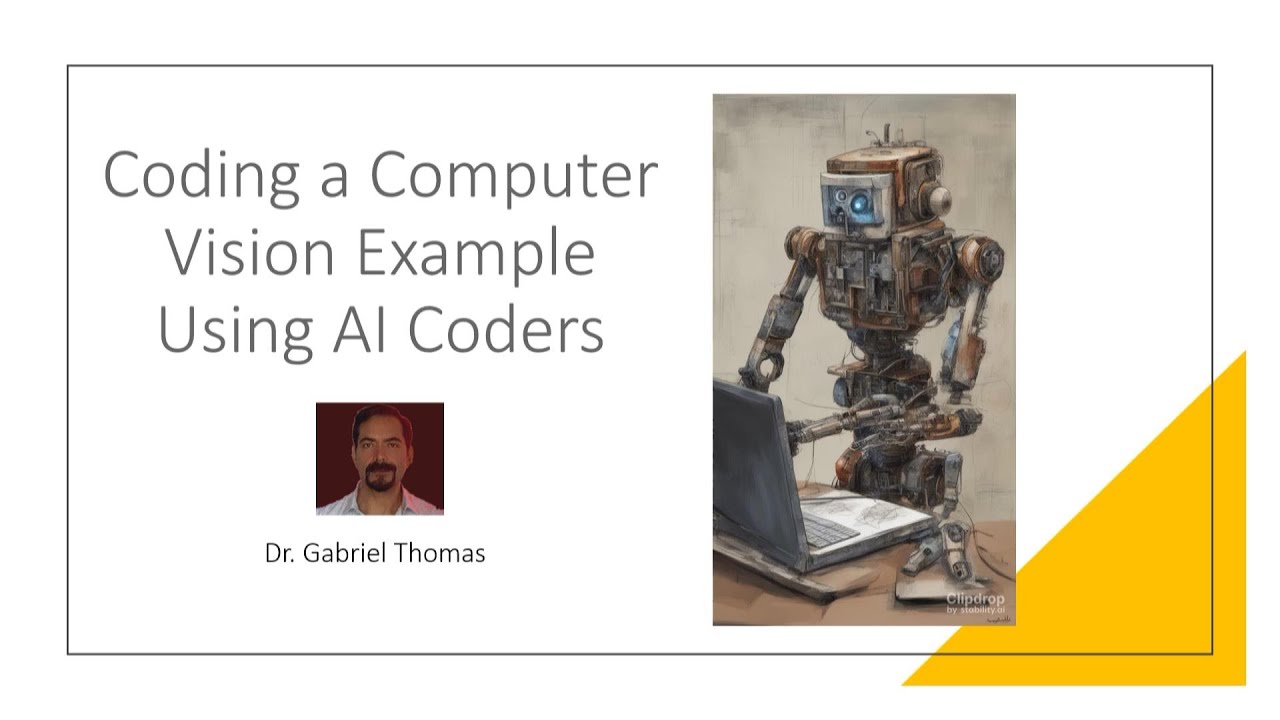 Coding a Computer Vision Example Using AI Coders - YouTube