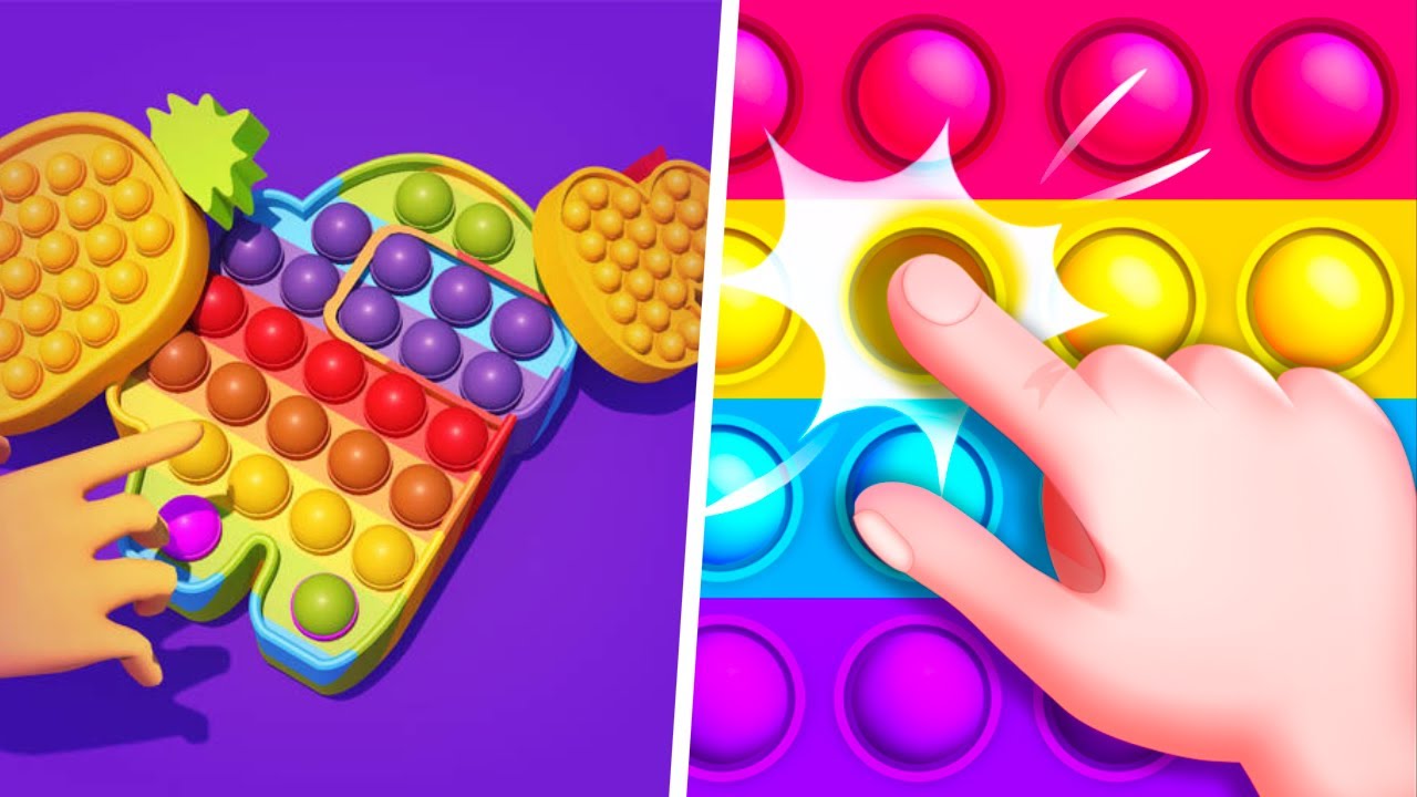 Play 5555 Tiktok Pop Pop Video Games Pop It Run! | Pop It Runner - 1⭐ ...