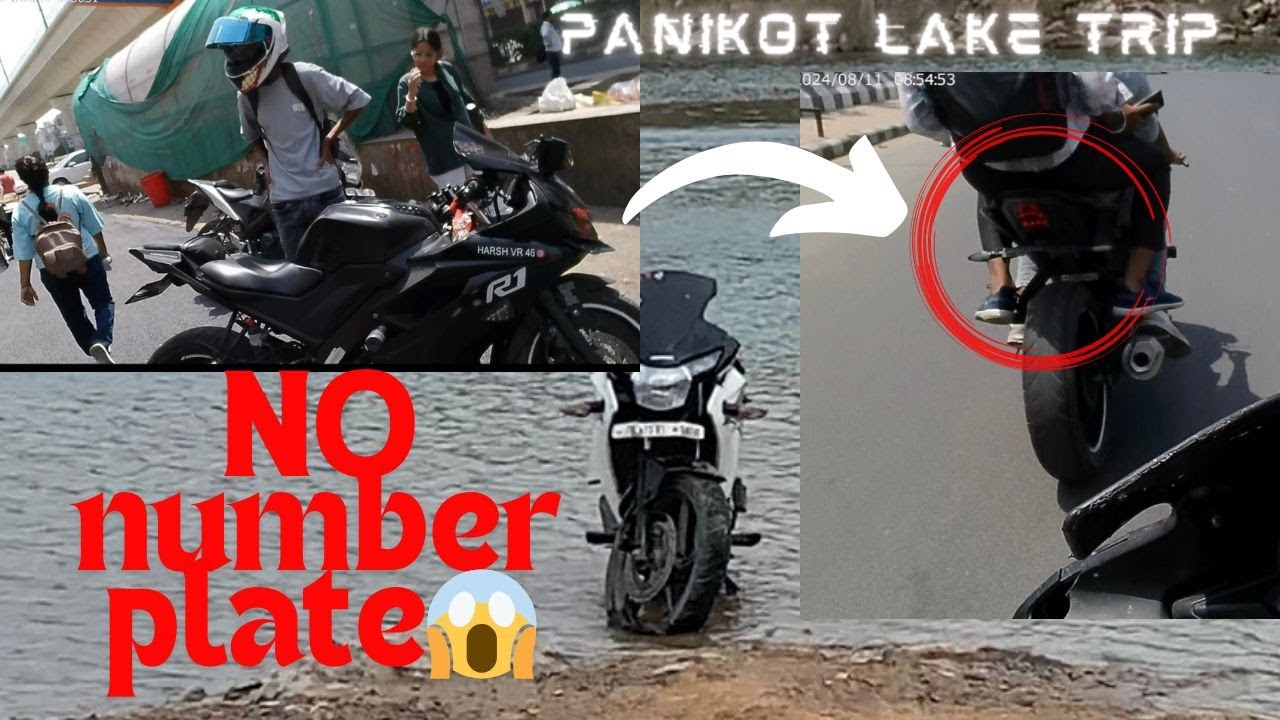NO NUMBER PLATE BIKE 😨// DELHI TO HARYANA 💭.....// - YouTube