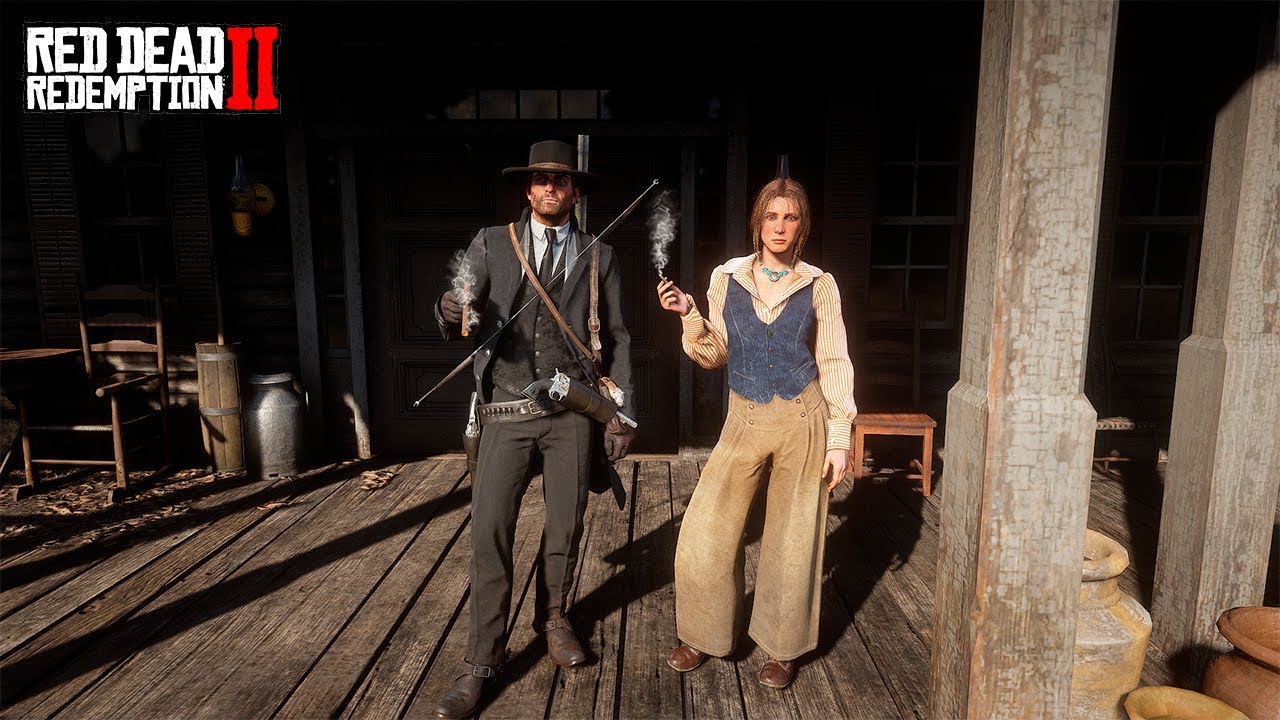 John Marston visita Bonnie MacFarlane | Red Dead Redemption 2 - YouTube