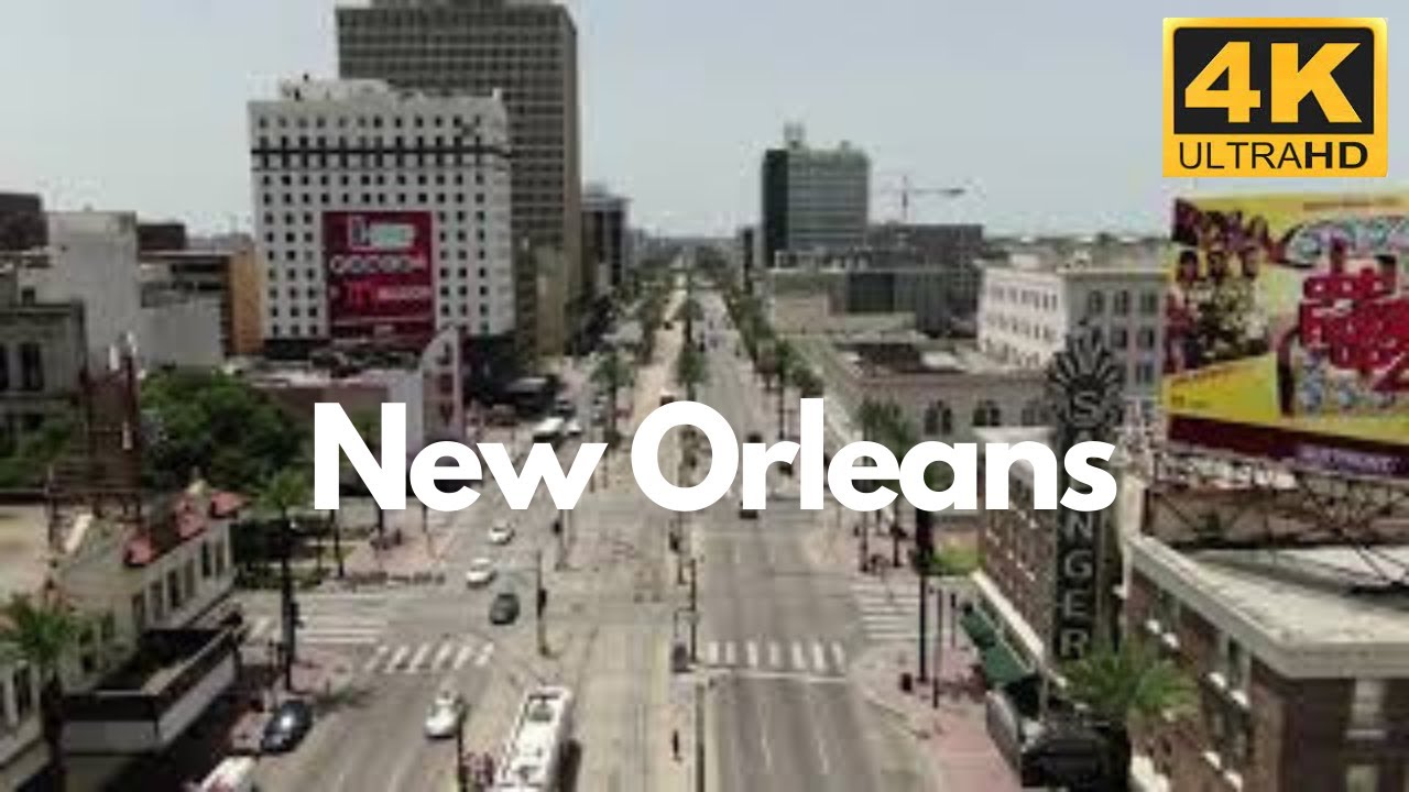 New Orleans, Louisiana, USA 🇺🇸 | 4K Drone Footage - YouTube