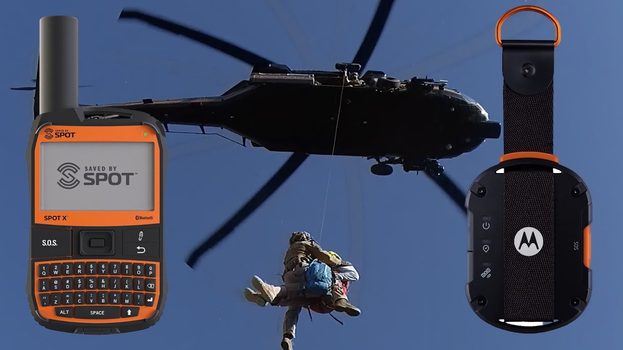 SOS on the Motorola Defy Satellite Link and SPOT Devices - YouTube