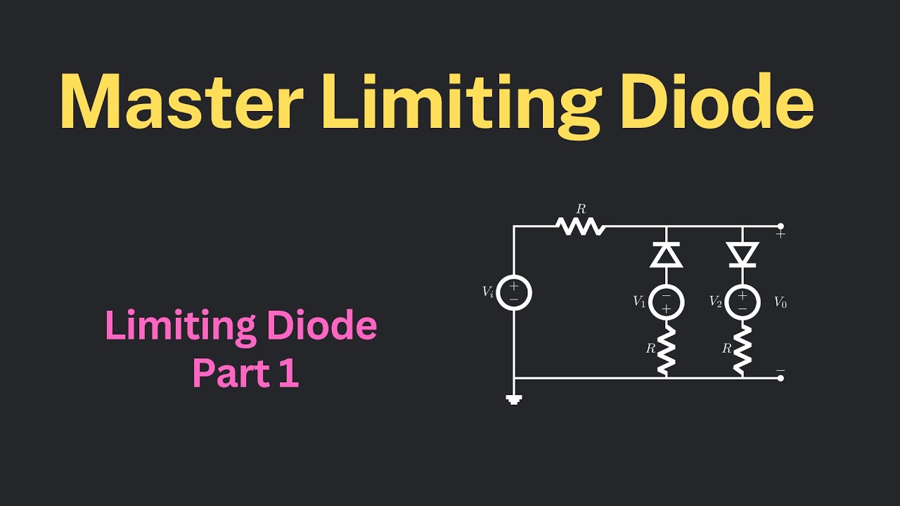Limiting Diode circuit - YouTube