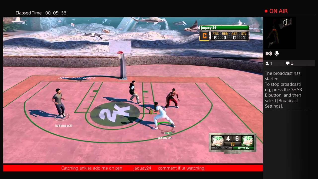 jaquay-24 live broadpark playing some mypark and breaking ankles - YouTube
