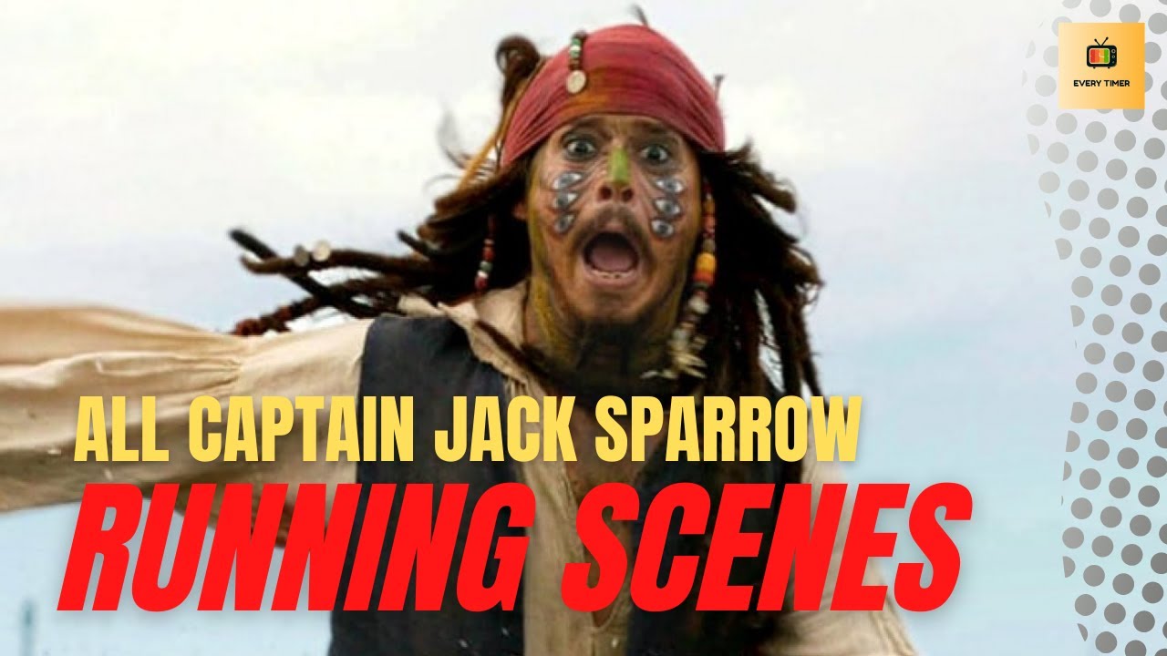 Pirates of the Caribbean but only Jack running - YouTube