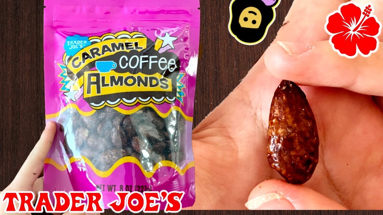 🇹🇭 Caramel Coffee Almonds - Trader Joe’s Product Review - YouTube