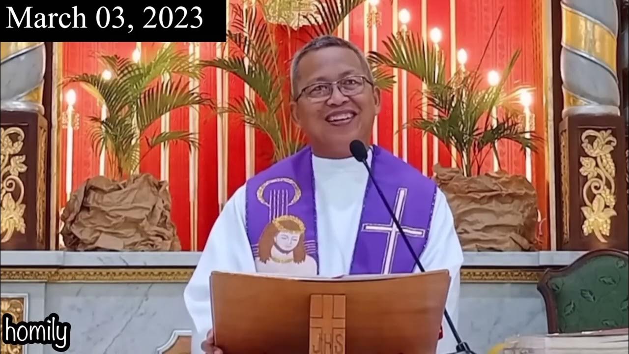 March 3, 2023 😂 Murag Gi HighBlood Og Kinatawa Ani Nga Homily 🤣 Fr Ciano Ubod Fr Ciano Ubod ...