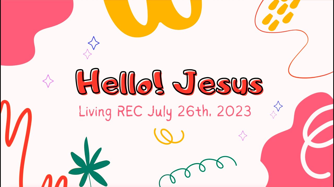 Hello Jesus! フェスティバル オリジナルテーマソング制作中！ - YouTube