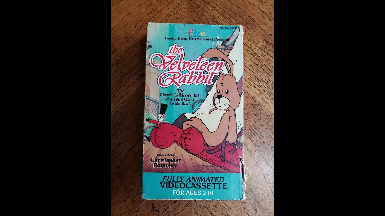 Opening and Closing to The Velveteen Rabbit VHS (1990) - YouTube