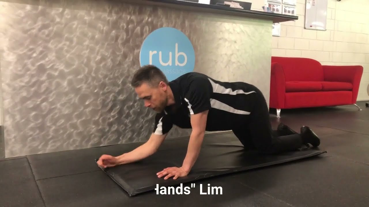 Rub Massage - Lower Back Recovery - YouTube