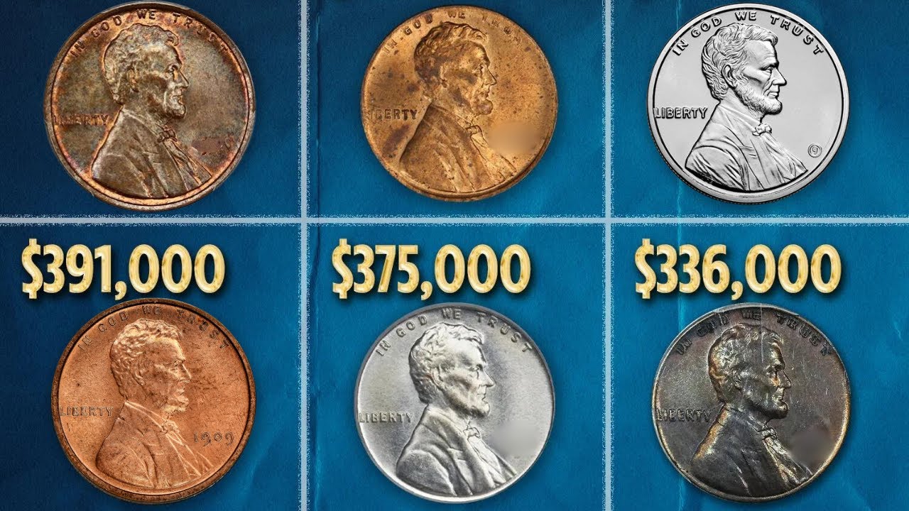 TOP 10 PENNIES IN CIRCULATIO WORTH MONEY! - YouTube