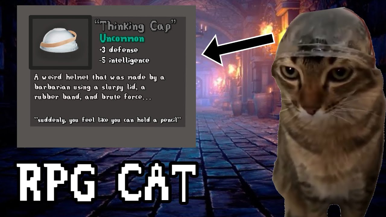 RPG CAT: “Thinking Cap” - YouTube