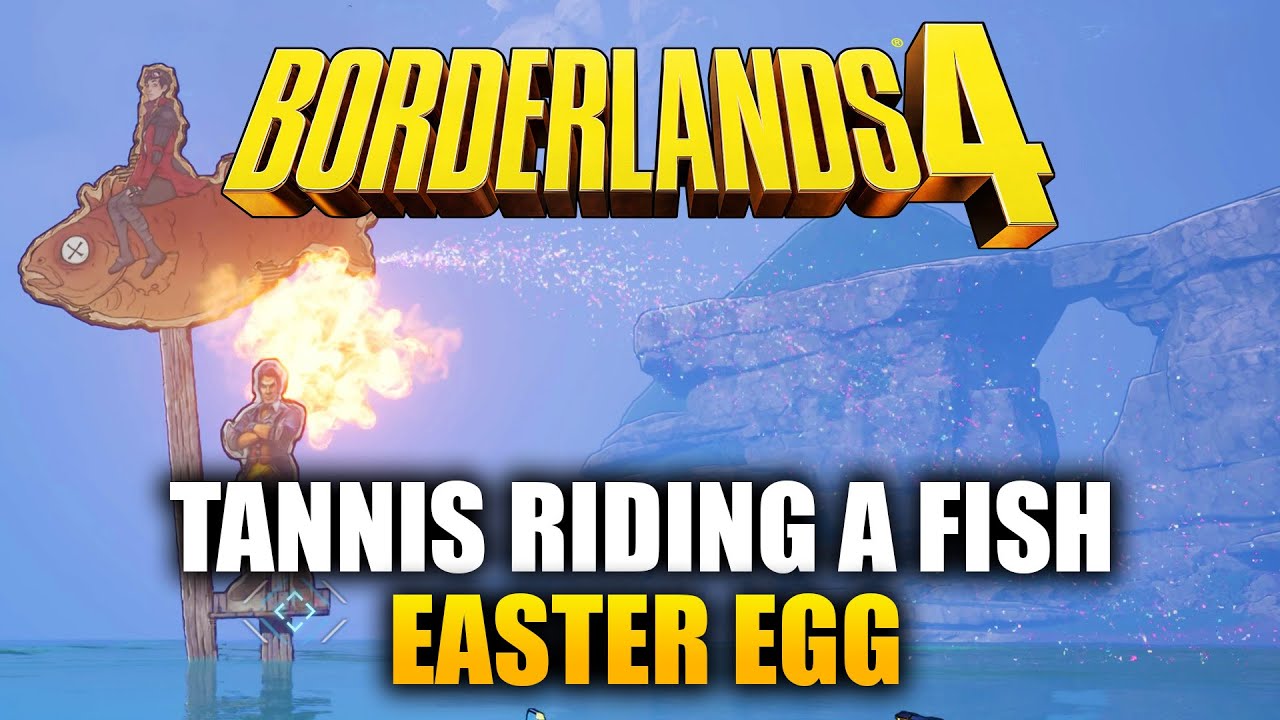 Borderlands 4 - Tannis Fish Easter Egg (Cut That Out Achievement) - YouTube