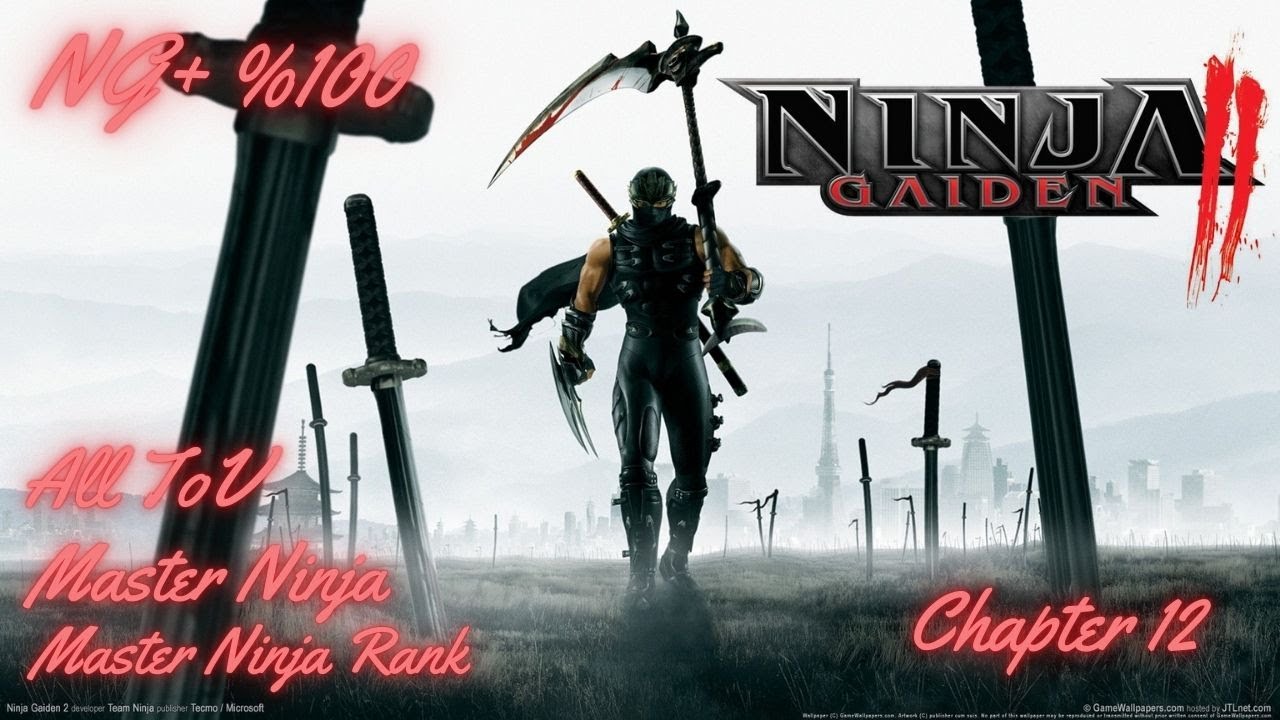 Ninja Gaiden 2 Master Ninja Difficulty - Master Ninja Rank - All ToV ...