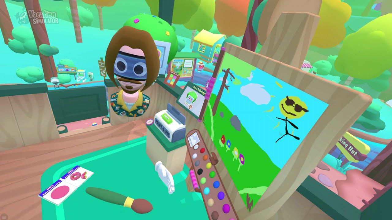 Vacation Simulator - My Art and Masterpiece - YouTube