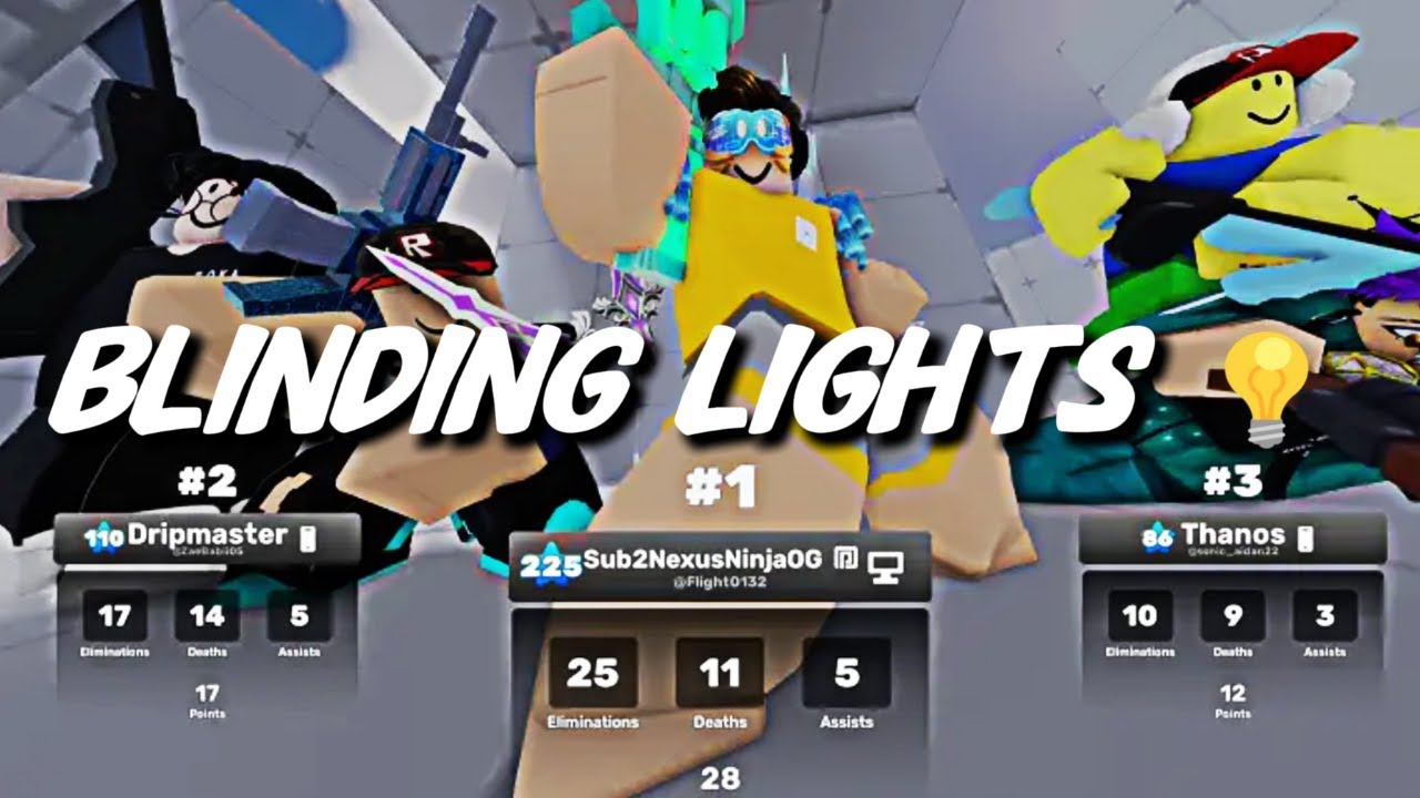 Blinding Lights💡(Rivals Montage) | Inspired by @4LC_Gear - YouTube