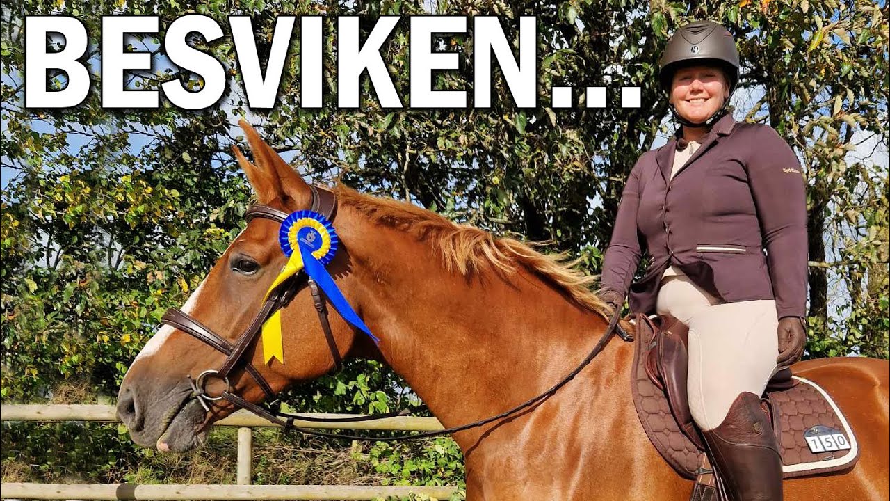 Vinner MEN besviken - Tävlingsvlogg i hoppning - YouTube