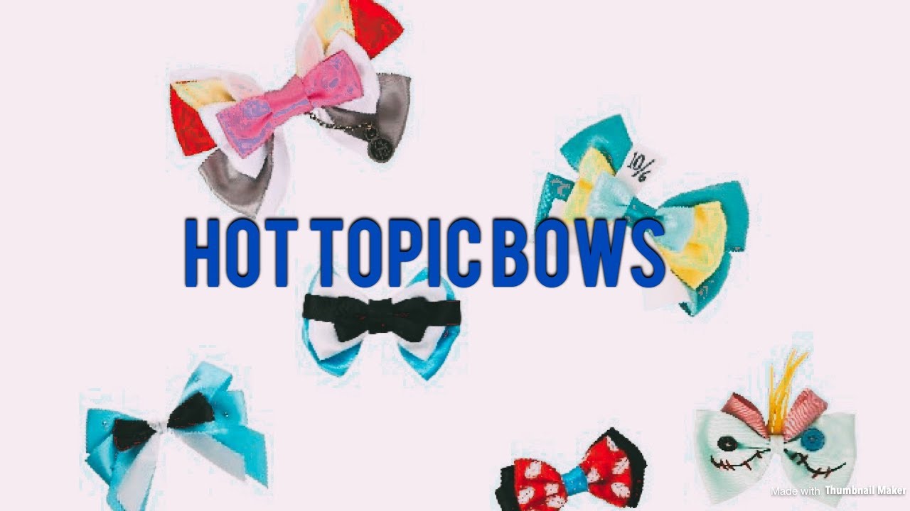 Hot topic Bow Haul - YouTube