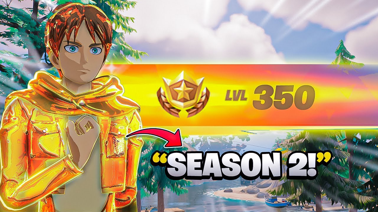 I HIT Level 350 In Fortnite SEASON 2...AND This HAPPENED! - YouTube