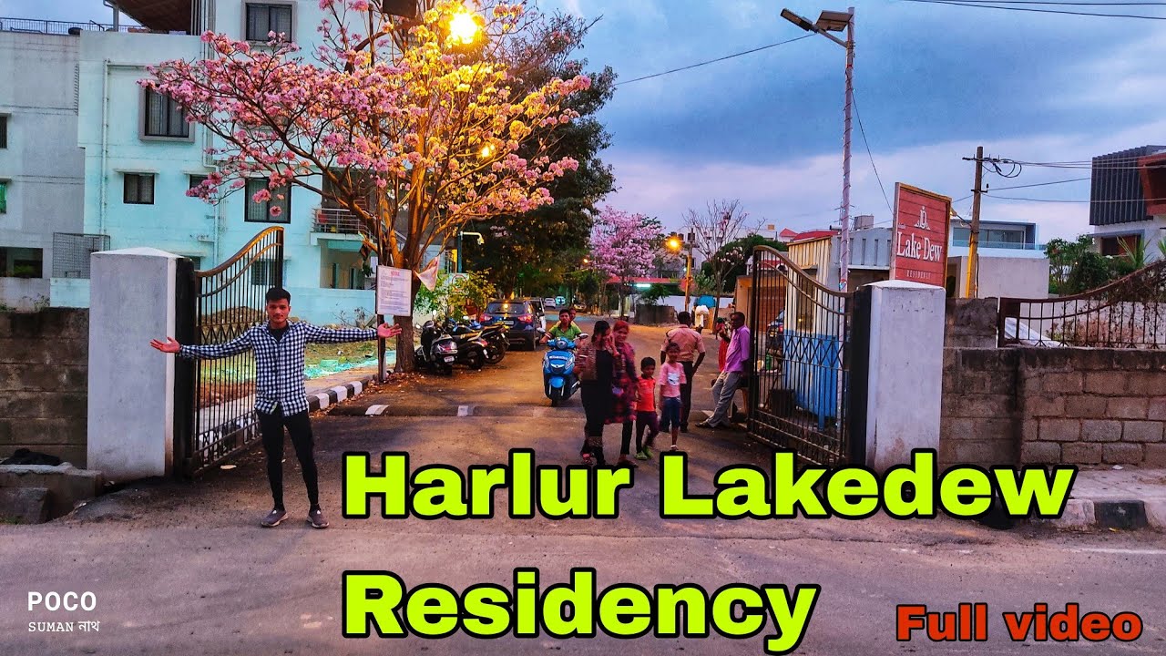 Harlur Lakedew Residency #bangalore - YouTube