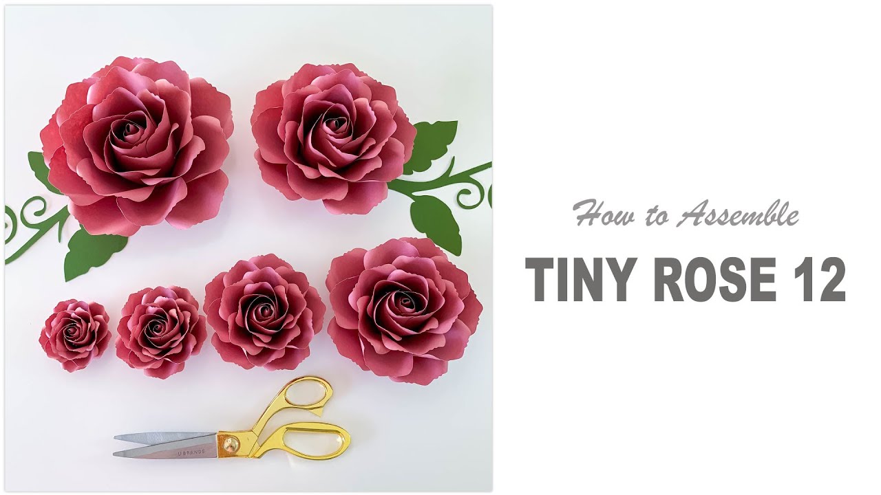 How to Assemble Tiny Rose 12 - YouTube