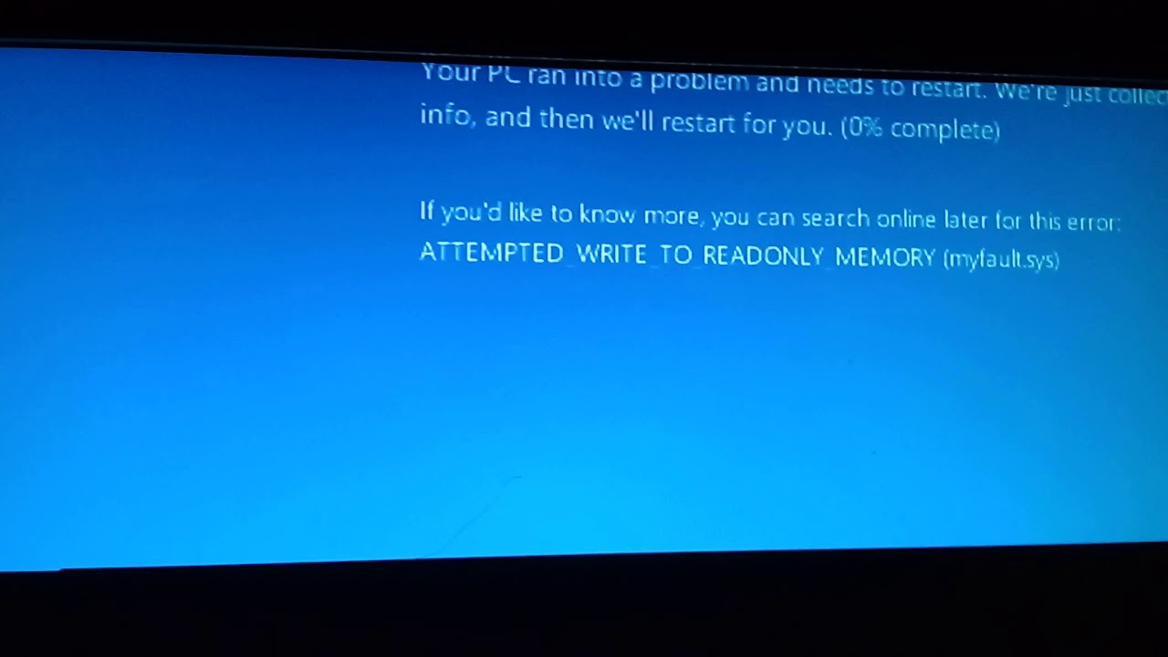 BSOD WINDOWS 8.1 #2 - YouTube