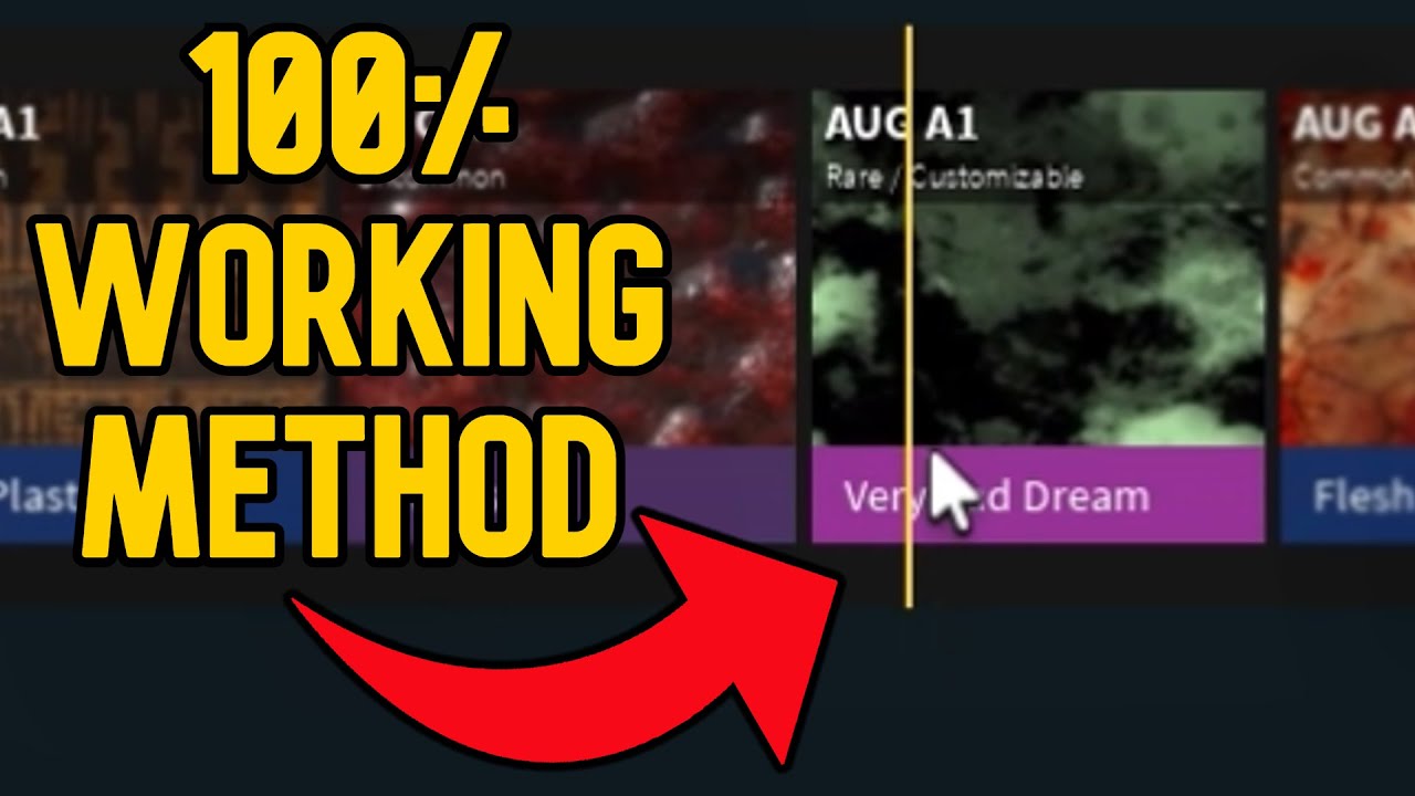 How To Get The Very Bad Dream Skin in Phantom Forces WITHOUT FAIL - YouTube