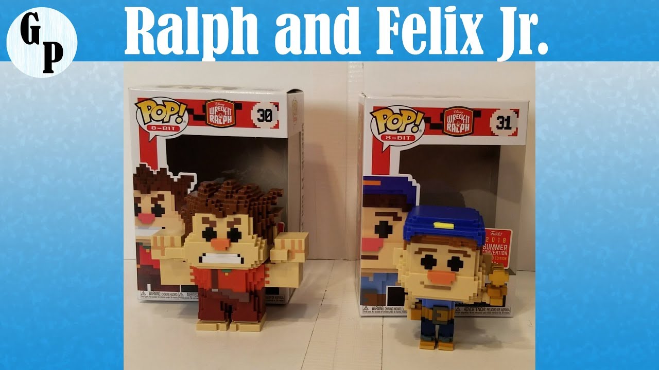 San Diego Comic Con Exclusive 8-bit Wreck-It Ralph and Fix It Felix PoP ...