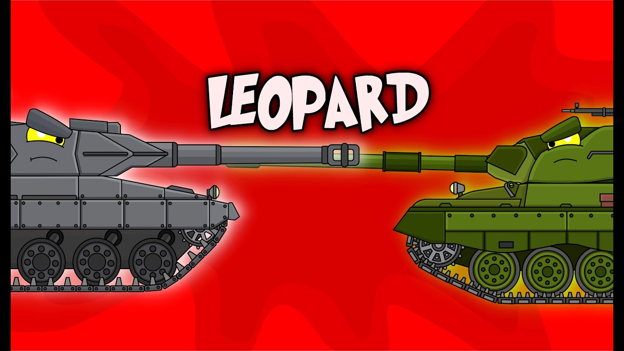 Drawing Leopard Tank - Cartoons About Tanks - YouTube