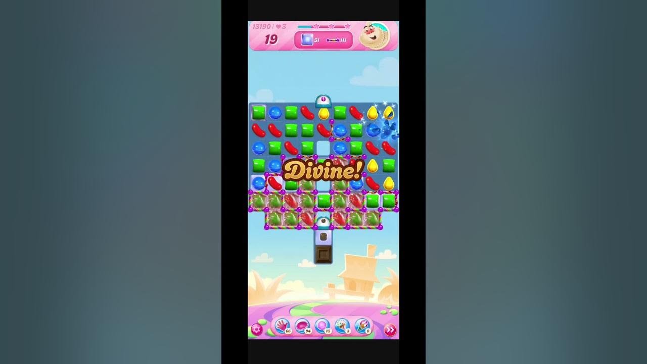 Beating Candy Crush Saga Levels Gameplay: Crushing Level 13190 - YouTube