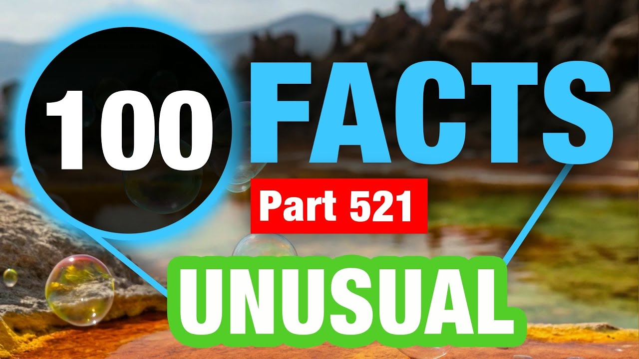100 Fun Facts | Amazing Facts - YouTube
