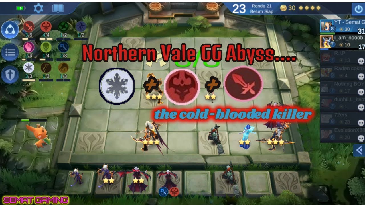 NORTHERN VALE GG ABYSS | MAGIC CHESS | MOBILE LEGENDS BANG BANG - YouTube