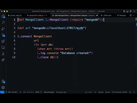 Calva JavaScript to ClojureScript conversion - YouTube