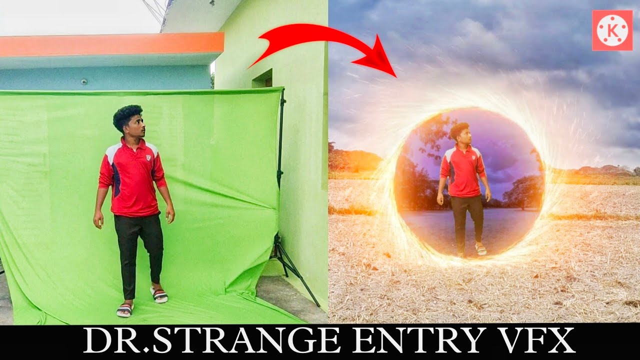 Dr.strange Entry spell VFX Tutorial | kinemaster | JOSH CREATIONS - YouTube