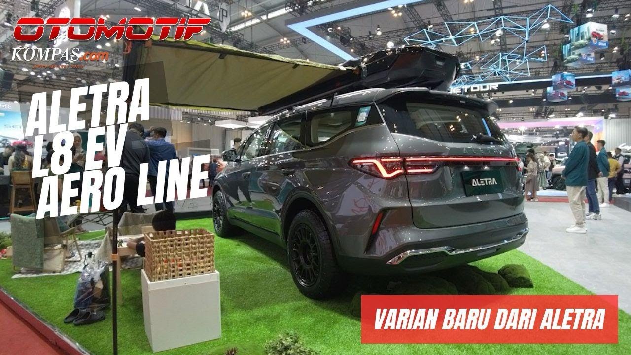 Aletra L8 EV Aero Line| MPV Aerodinamis Dari Aletra di GIIAS 2025 - YouTube