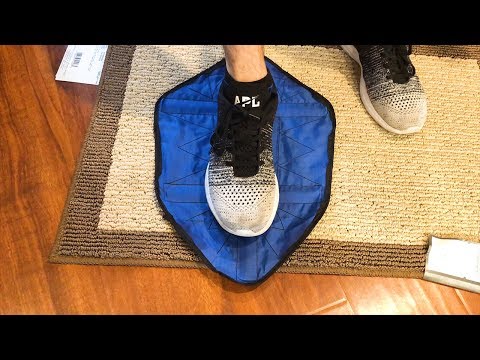 These Snap-on Shoe Covers Keep Floors Clean and Mud-free