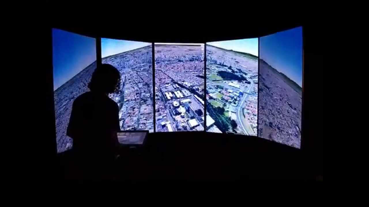 Google Earth 3D simulation - Google Brasil - YouTube