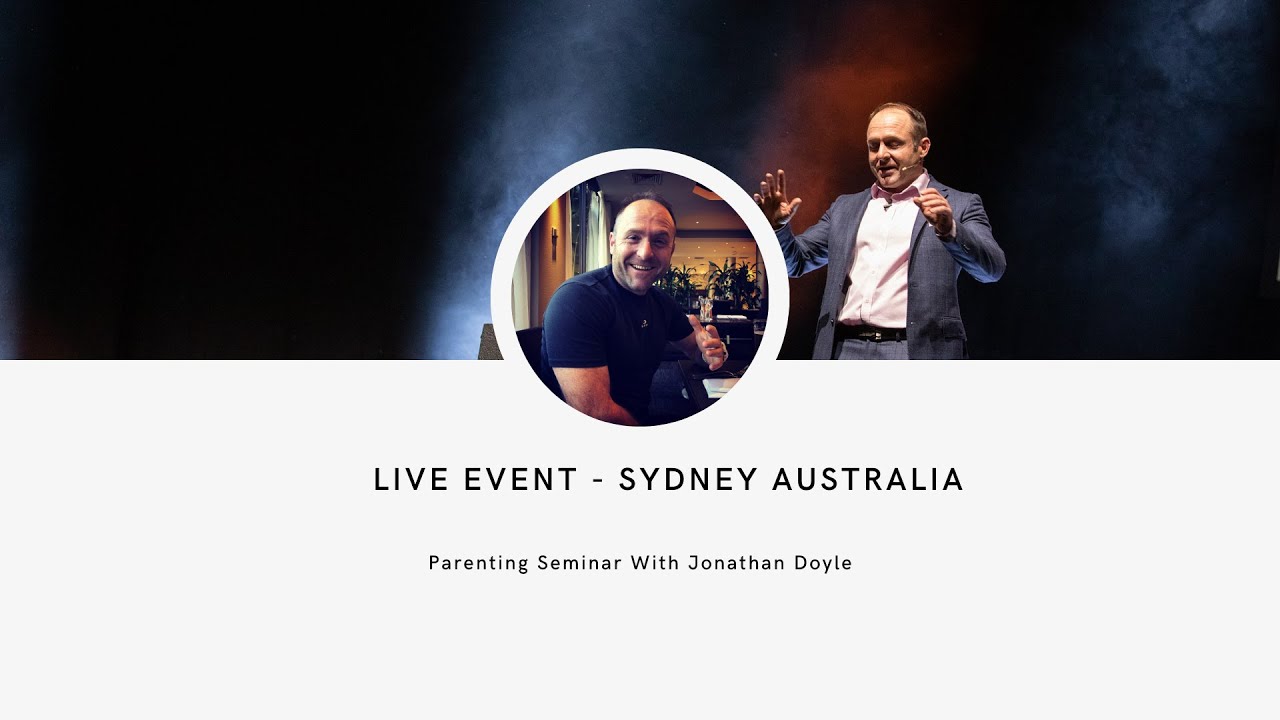 Summary Of Live Parenting Seminar With Jonathan Doyle - YouTube