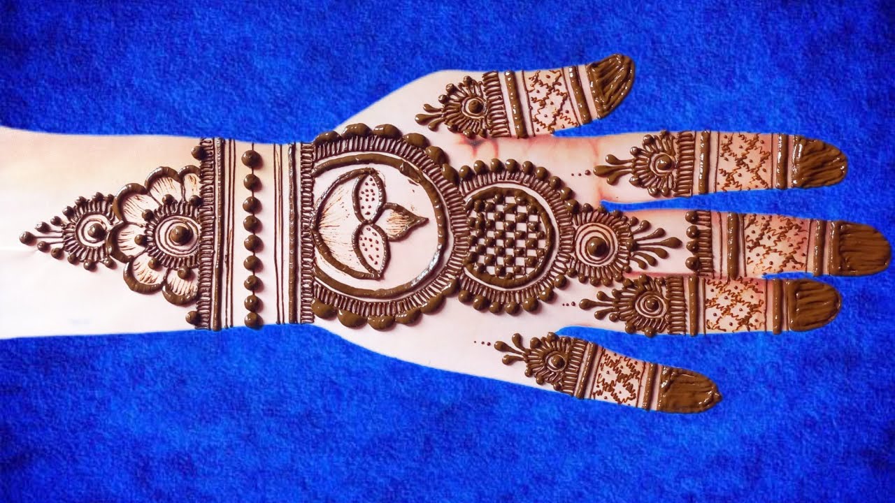 DIWALI 🪔SPECIAL mehndi design | Simple mehandi design | Mehandi ka ...