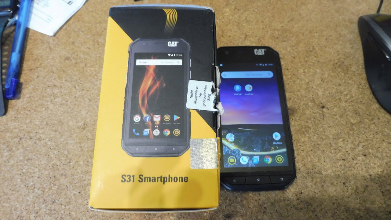 CAT S31 Unboxing und Inbetriebnahme mit gleichzeitigem Vergleich zum ...