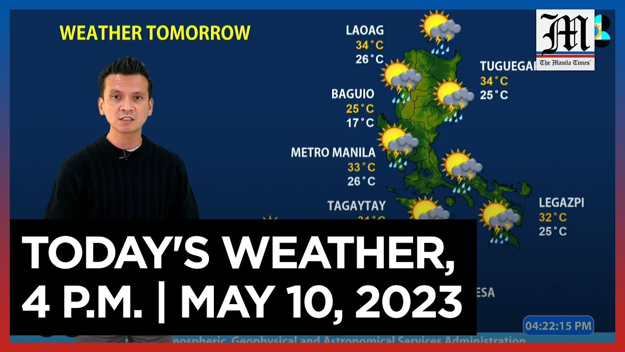 Today's Weather, 4 P.M. | May 10, 2023 - YouTube