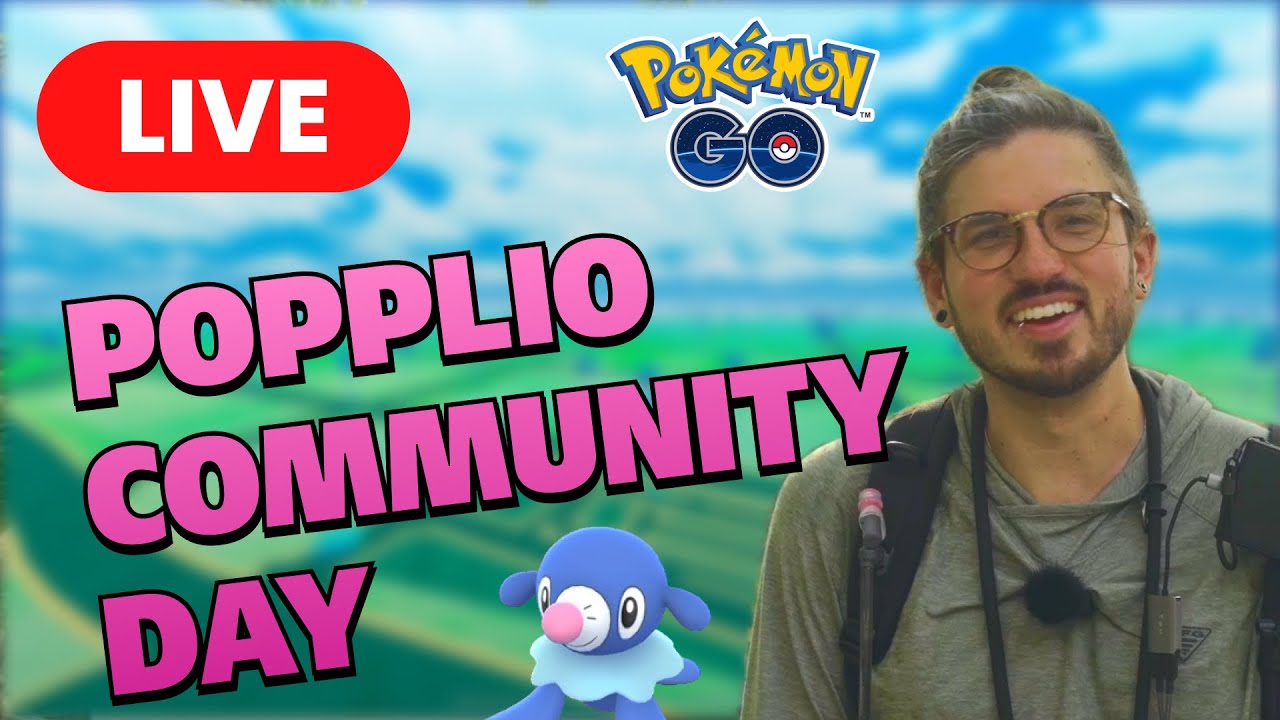 [IRL] Popplio Community Day Pt. 1 - YouTube