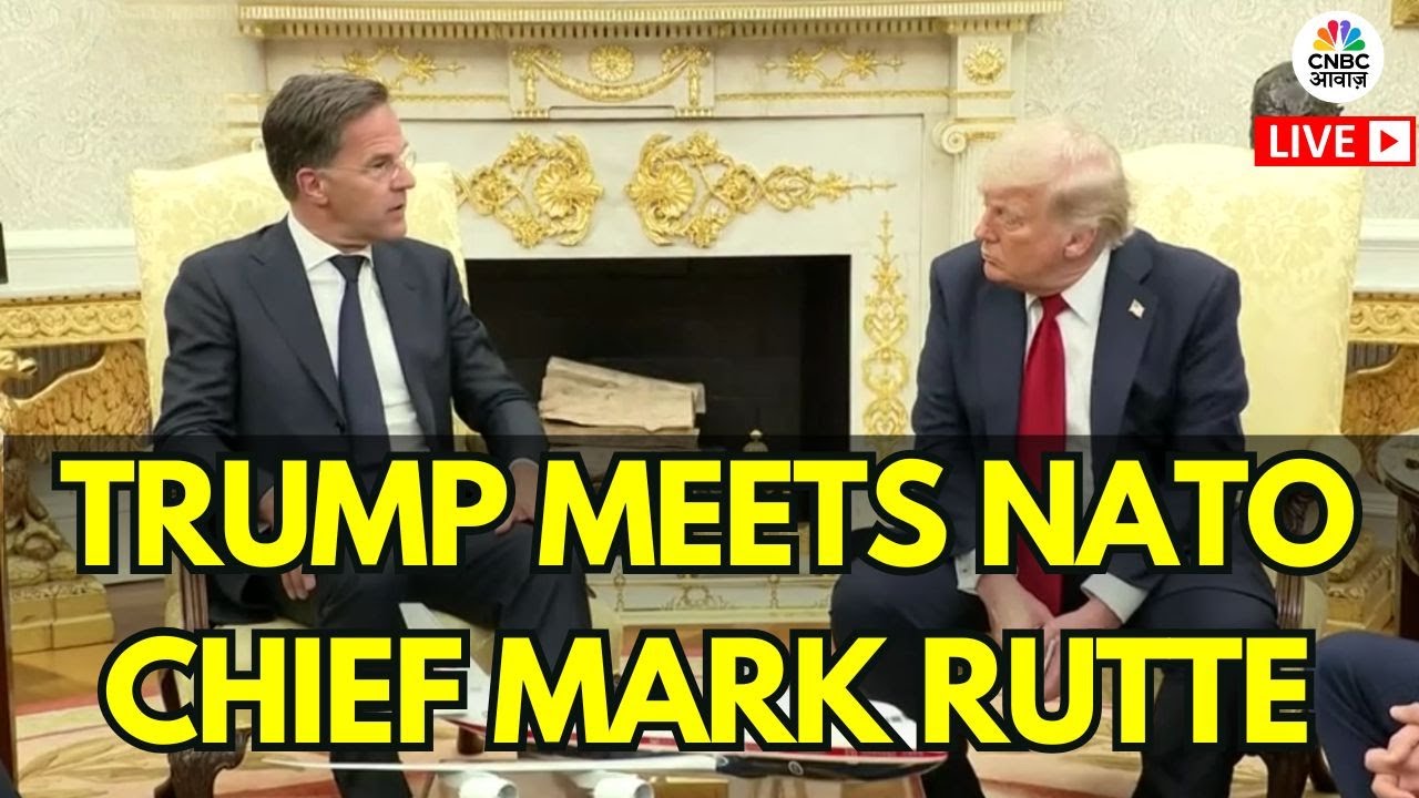 LIVE: President Trump Meets with NATO Chief Mark Rutte at White House ...