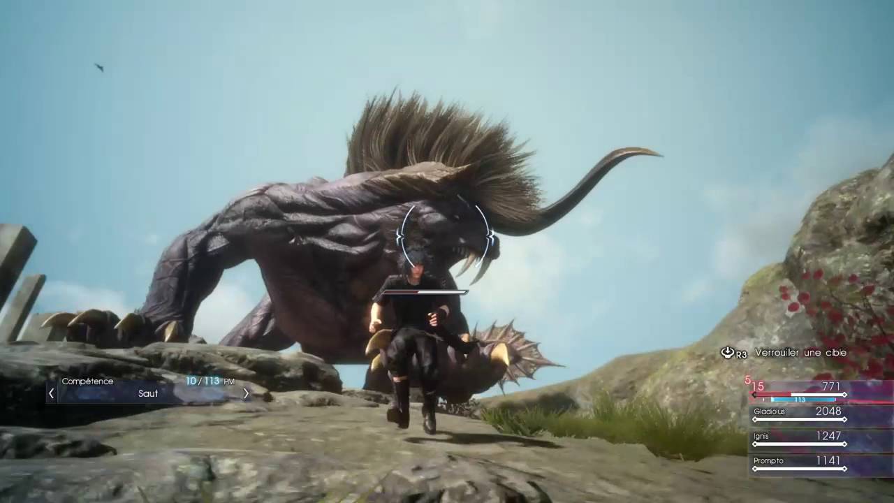 FINAL FANTASY XV EPISODE DUSCAE la demo 1 - YouTube