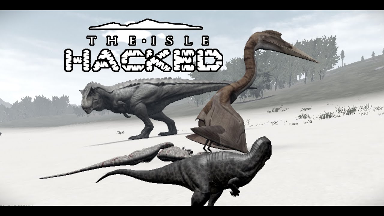 The Isle - HACKED - hypos, battles, rare dinis and more - YouTube