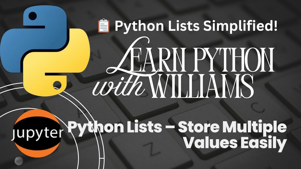 Python Lists for Beginners | Append, Remove & Access Data - YouTube