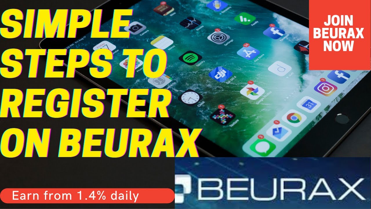 Create A Beurax Account Easy😊. Earn 1.4% Daily! - YouTube