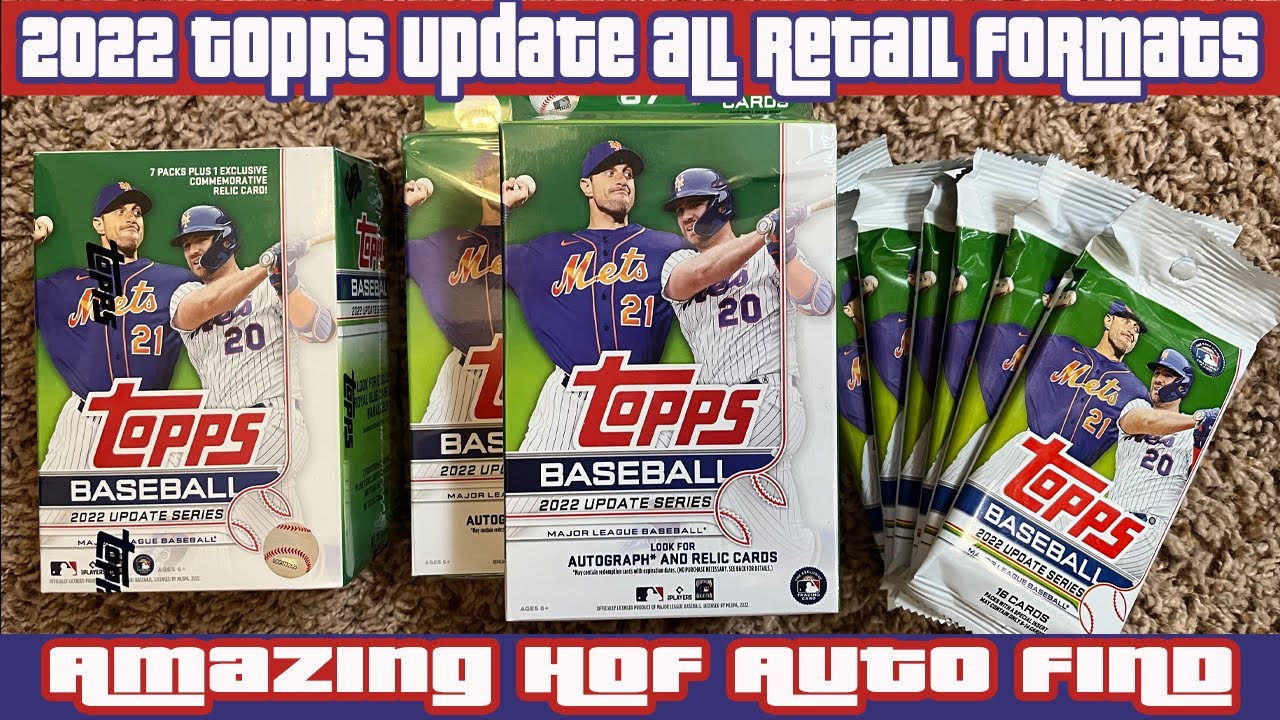 2022 Topps Update All Retail Format Review 🤯AMAZING HOF AUTO PULL🤯 ...