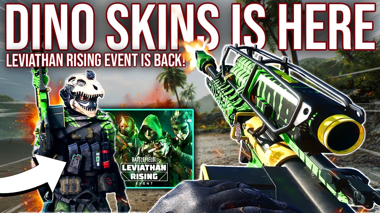 Battlefield 2042 DINO SKINS - Leviathan Rising is BACK! | BATTLEFIELD ...